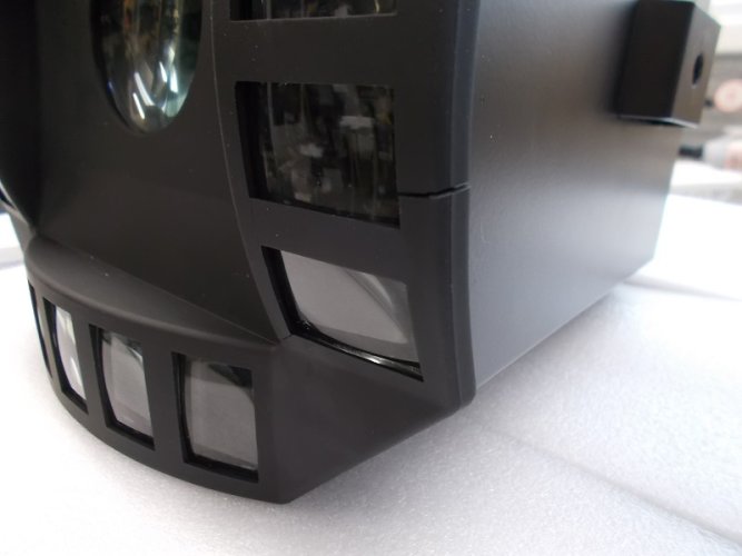 BeamZ Cube 4 II, 2x10W QCL+ 64 RGBAW LED, paprskový DMX efekt ...